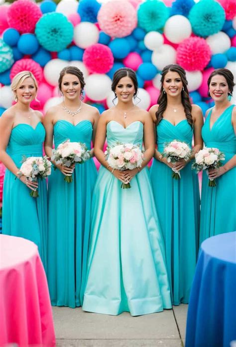 15 Hot Pink And Blue Wedding Color Ideas To Brighten Your Big Day Omg