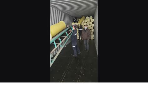 Glass Wool Roll Loading Containers Langfang Wanda Industrial Co Ltd