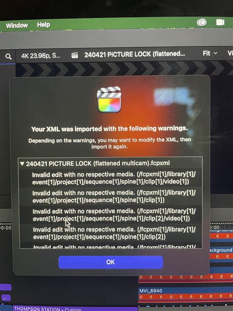 Xml File Import Error To Fcpx Help Rdavinciresolve