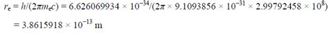 Theoretical Calculation And Proof Of Electron And Proton Radius