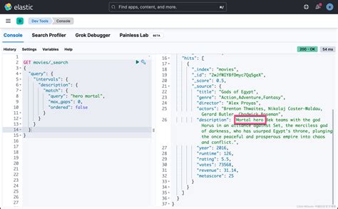 elasticsearch：使用 intervals query 根据匹配项的顺序和接近度返回文档 tgcode