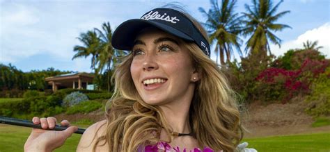 Golfer Grace Charis Causes Distractions In Her Braless Crop Top
