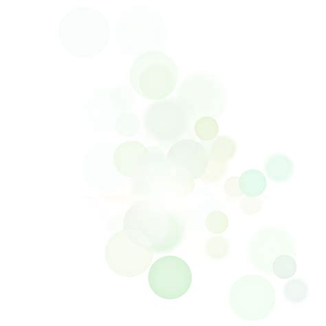 Elegant Green Bokeh Effect Illustration 55158733 Png