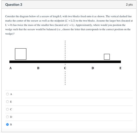 solved question 3 2 pts consider the diagram below of a