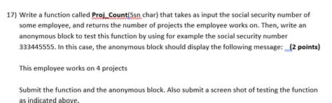 Solved 7 Write A Function Called Proj Count Ssn Char That Chegg