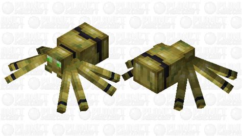 Weathered Steampunk Robot Spider Minecraft Mob Skin