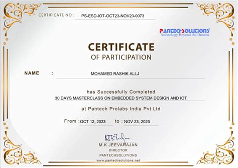 Mohamed Rashik Ali On Linkedin Iot Embeddedsystems Continuouslearning