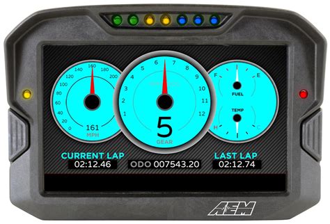 Aem 30 5700 Cd 7 Carbon Digital Dash Display Non Logging 7 Screen