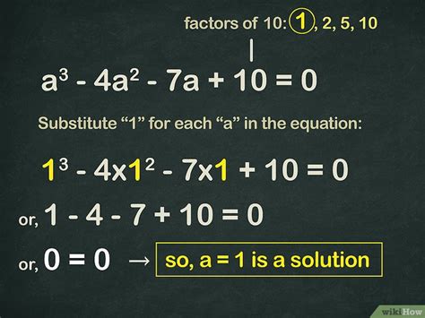 Cara Memfaktorkan Polinomial Pangkat Tiga 12 Langkah