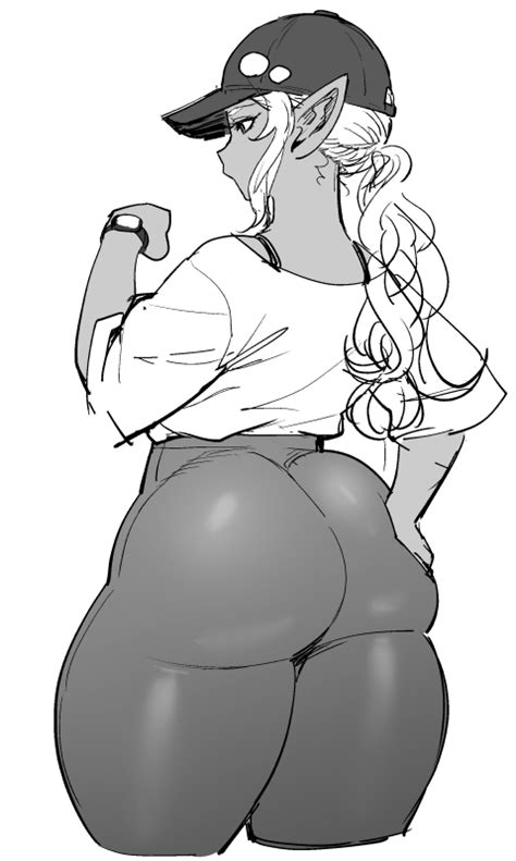 Kuroeda San Elf San Wa Yaserarenai Drawn By Synecdoche Danbooru