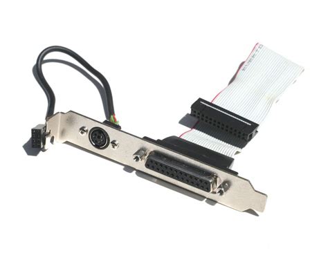 DB25F Parallel Port And PS2 Port In Slot Cover 2x4 PC Cables Search