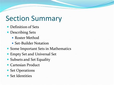 Ppt Discrete Mathematics Set Operations And Identities Powerpoint