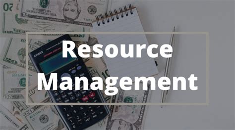 Resource Management Definition Importance And Techniques Resource Management Definition Importance And Techniques