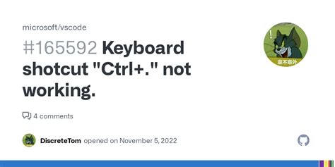 Keyboard Shotcut Ctrl Not Working Issue Microsoft Vscode GitHub