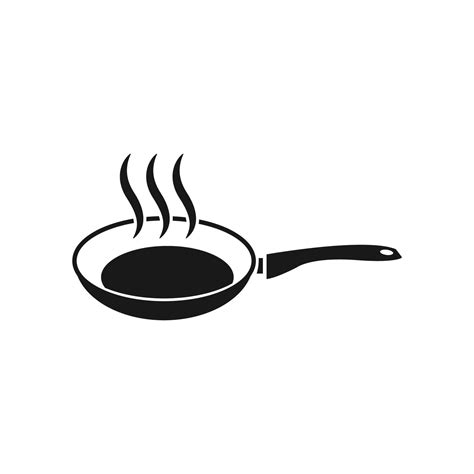 Vector De Plantilla De Diseño De Icono De Logotipo De Sartén 7634105