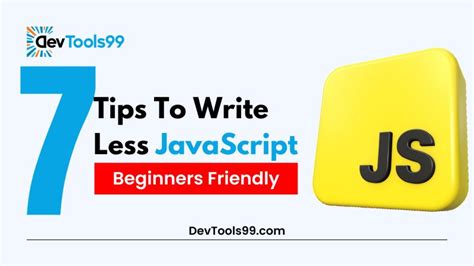 devtools99 on linkedin javascripttips codingtips webdevelopment efficientcode learntocode