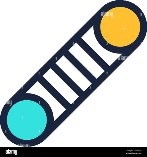 Colorful Toggle Switch Button Featuring Distinct On And Off Positions Designed With A Modern