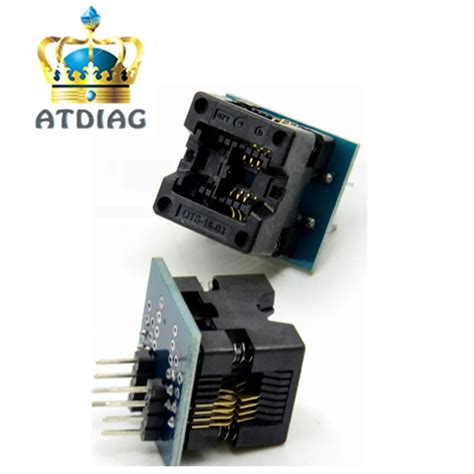 Soic8 Sop8 To Dip8 Ez Socket Converter Module Programmer Output Power