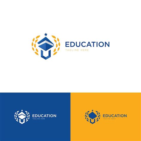 학원 로고 벡터 Freepik에서 무료 고품질 벡터를 다운로드하세요 Freepik