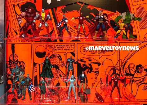 80 Years Of Marvel Legends Comic Figures Photos Hasbro Toy Fair 2019