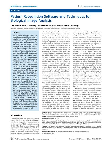 SOLUTION Pattern Recognition Software And Techniq Studypool