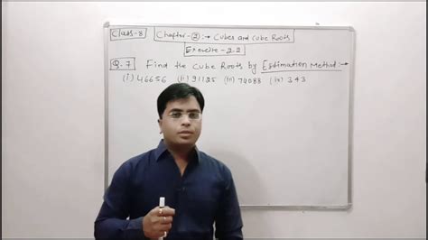 Estimation Method Of Cube Roots Class 8 Find The Cube Root Of 10648