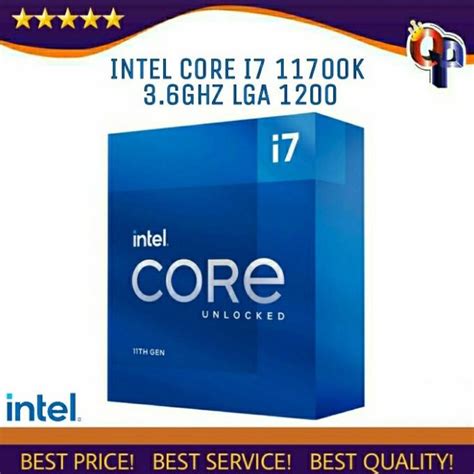 Jual Komponen Komputer Intel Core I K Ghz Rocket Lake Core Thread Lga Box