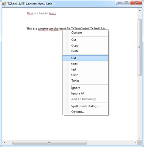 Tx Spell Net For Windows Forms Whats New In 30