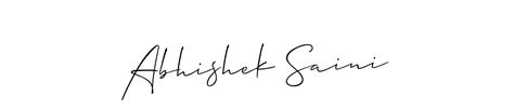 76 abhishek saini name signature style ideas free autograph