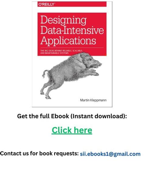 Designing Data Intensive Applications The Big Ideas Behind Reliable Scalable And Maintainable