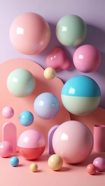 3d Inflated Effect Elements Collection For Modern Designs Premium Ai
