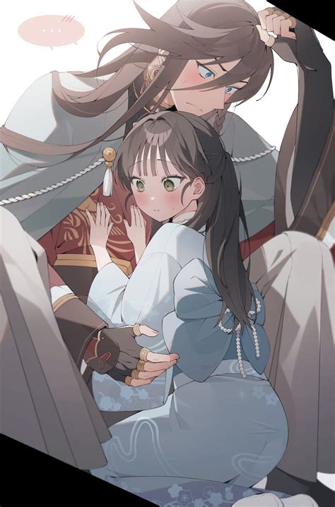 Saniwa Izumi No Kami Kanesada And Female Saniwa Touken Ranbu Drawn