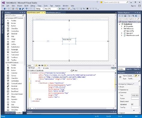 ساخت اولین برنامه در WPF آموزش WPF سورس سرا
