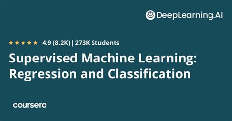 Machine Learning Supervised Machine Learning Regression And