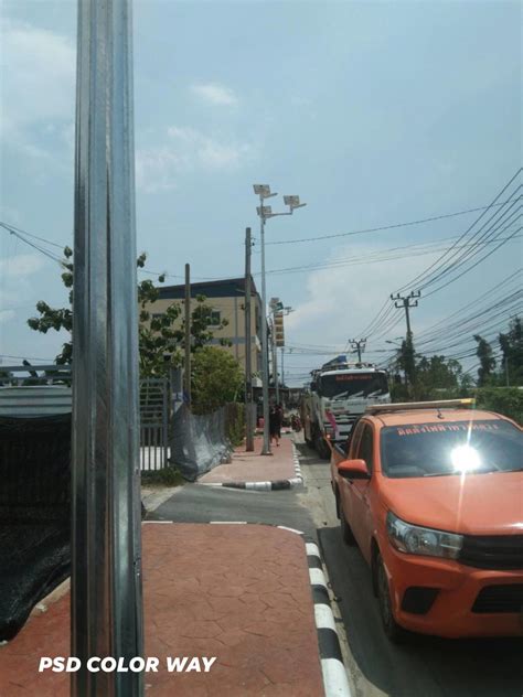 อัพเดทงานเสาไฟครับ บริษัท พี เอส ดี คัลเลอร์ เวย์ จำกัด เราเป็นผู้เชี่ยวชาญด้านการผลิตจำหน่ายและ