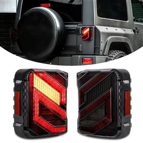 Jeep Wrangler Jk Tail Lights Smoke Lens Loyo S Series Loyolight