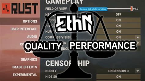 The BEST Graphics Settings For Rust 2024 YouTube