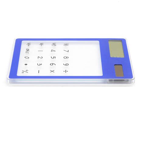 Solar Calculator Lcd 8 Digit Touch Screen Ultra Sl Grandado