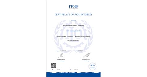 Mande Certificate Program By Itcilo Derrick Demeveng Posted On The