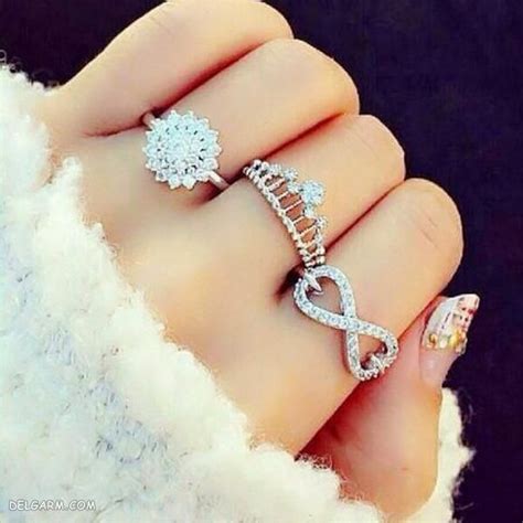 عکس انگشتر بدل دخترانه؛ مدل های فانتزی و زنانه تصاویر