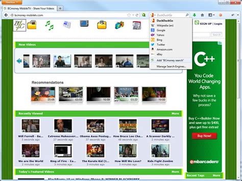 Opensearch Add Provider Screenshot Of The Process Of Addin Flickr