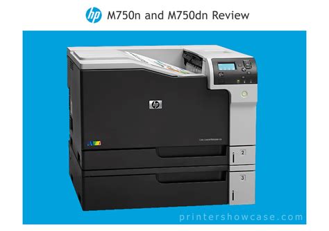 Color Laser Printer Review Hp M750