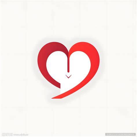 爱心logo设计图其他图标标志图标设计图库昵图网