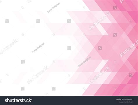 Abstract Pink Geometric Shapes Background Stock Vector Royalty Free 2155886611 Shutterstock