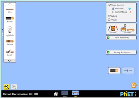 Solved Build The Following Circuit Using PHET Simulation Chegg Com