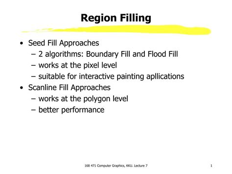 Ppt Region Filling Powerpoint Presentation Free Download Id3220091