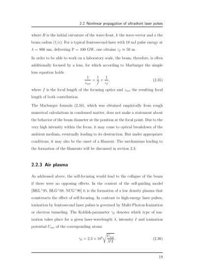 22 Nonlinear Propagation