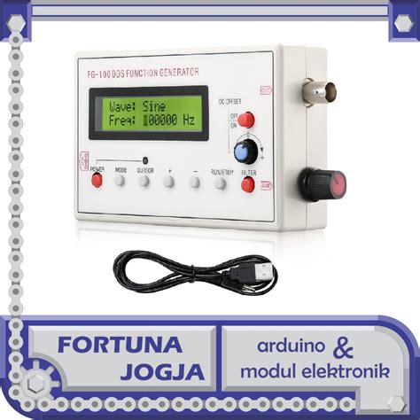 Fg 100 Dds 1hz 500khz Function Generator Signal Generator Shopee Malaysia