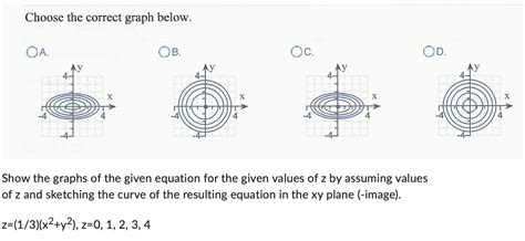 Solved Choose The Correct Graph Below A B C Show The Chegg