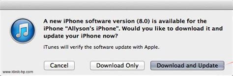 Cara Mudah Install Atau Upgrade IOS 8 Menggunakan ITunes